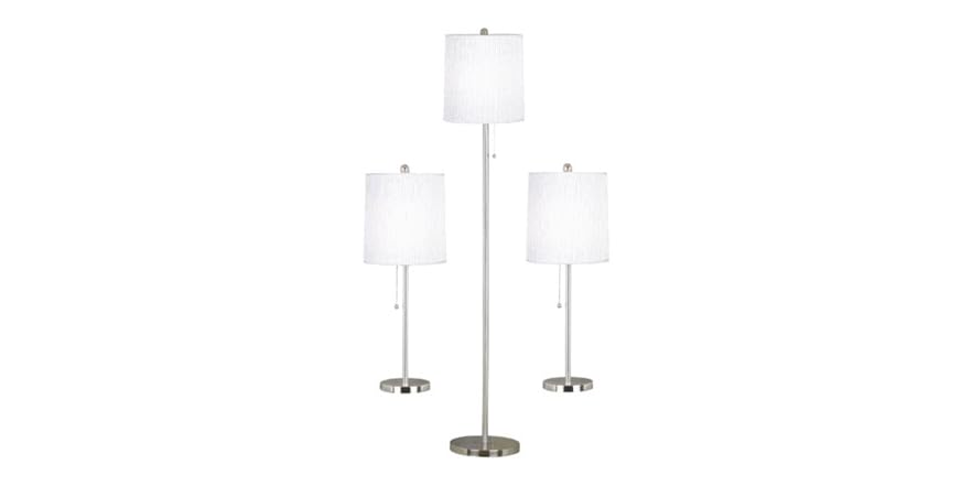 Ella 3-Pack Table/Floor Lamp Set