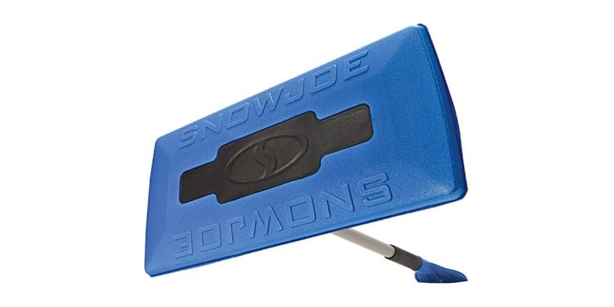 Snow Joe 2-In-1 Telescoping Jumbo Snow Broom + Ice Scraper