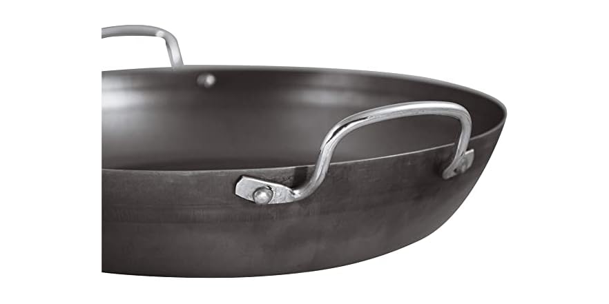 BelleVie Black Carbon Steel Pan