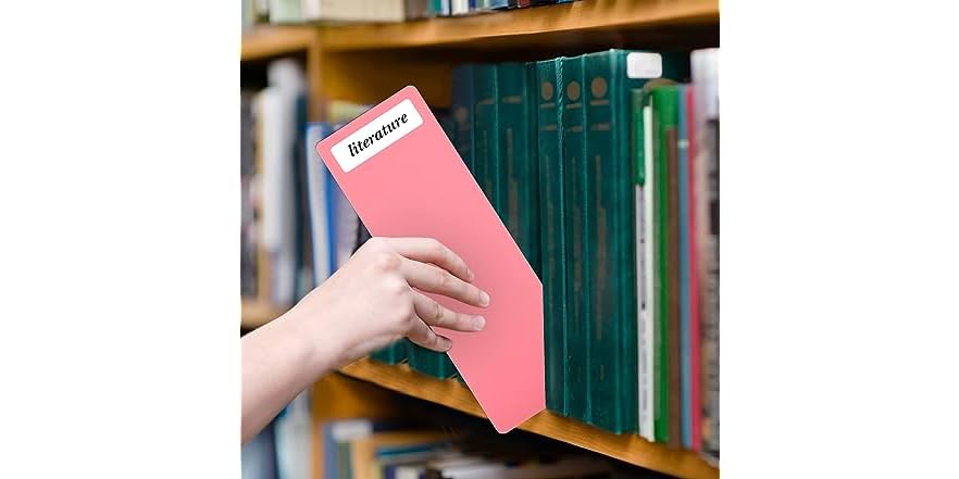 60 Pcs Library Book Dividers