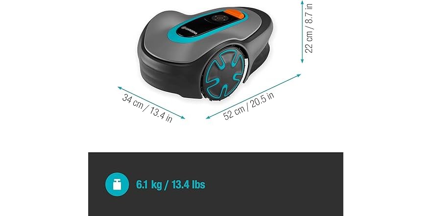 GARDENA SILENO Minimo - Automatic Robotic Lawn Mower