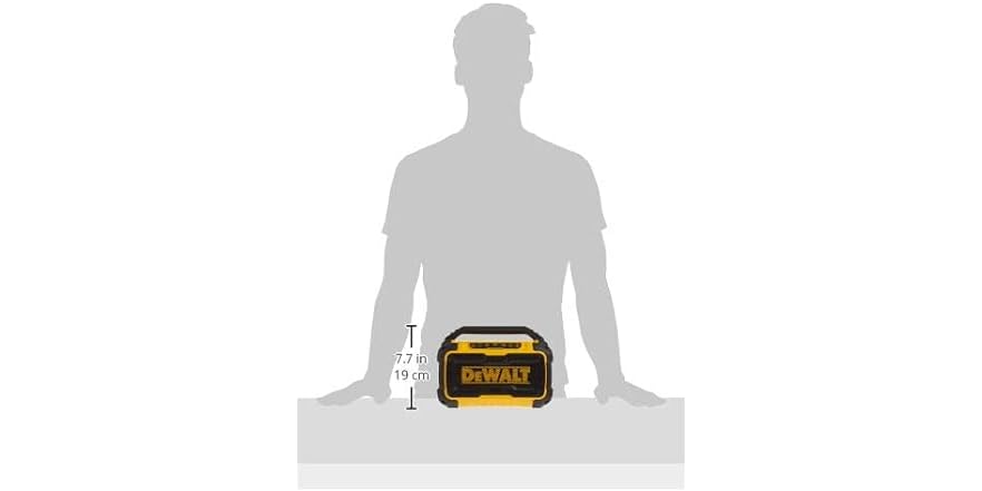 DEWALT DCR010 20V MAX Bluetooth speaker