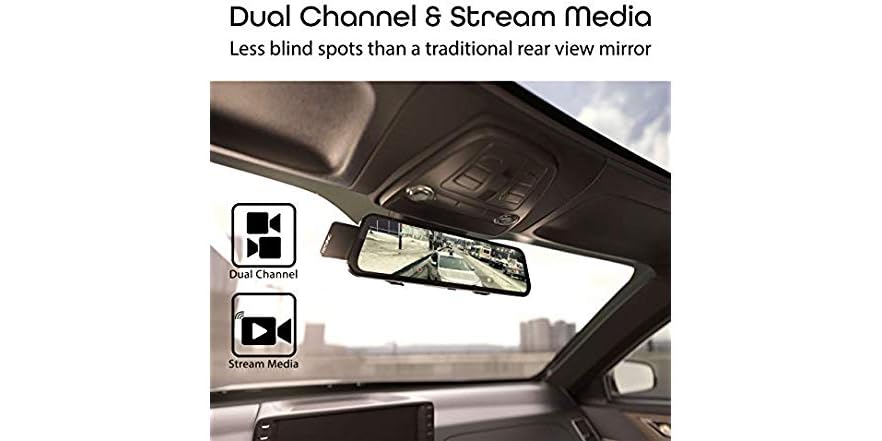 Rexing M1 HD Dual Channel Dash Cam