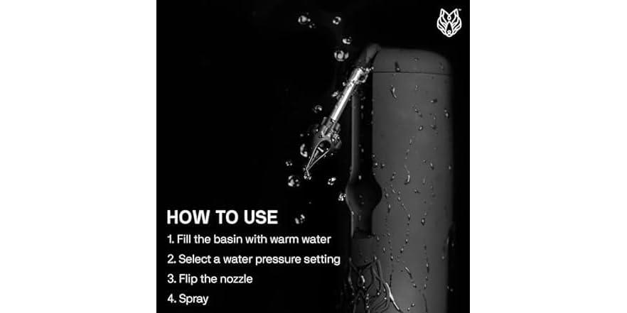 Wush Pro Deluxe Water Powered Ear Cleaner