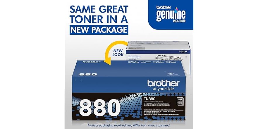 Brother BROTHER TN880 Brother Genuine Super High Yield Toner (Open Box)