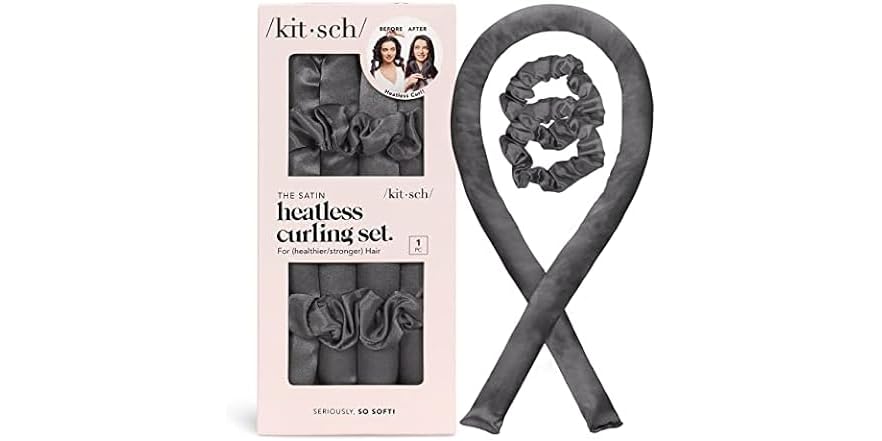Kitsch Satin Heatless Curling Set
