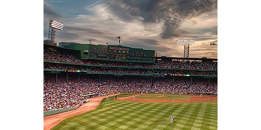 Fenway Park at Sunset