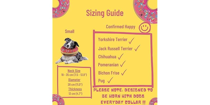 Dog Donut Collar