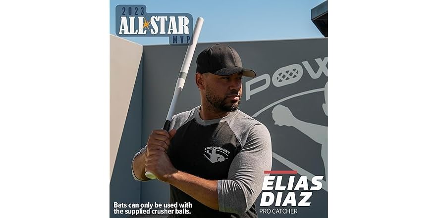 Slim Overload Training Bats + 6 Balls