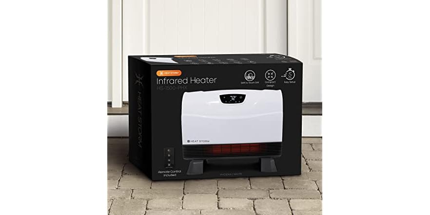 Heat Storm Phoenix 1500 Watt Infrared Heater