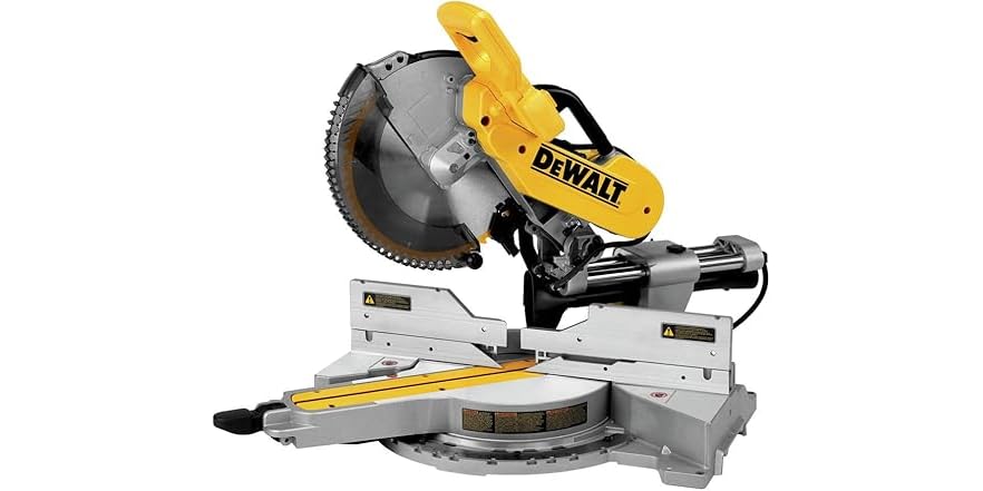 DEWALT DWS779 Sliding Compound Miter Saw, 12"