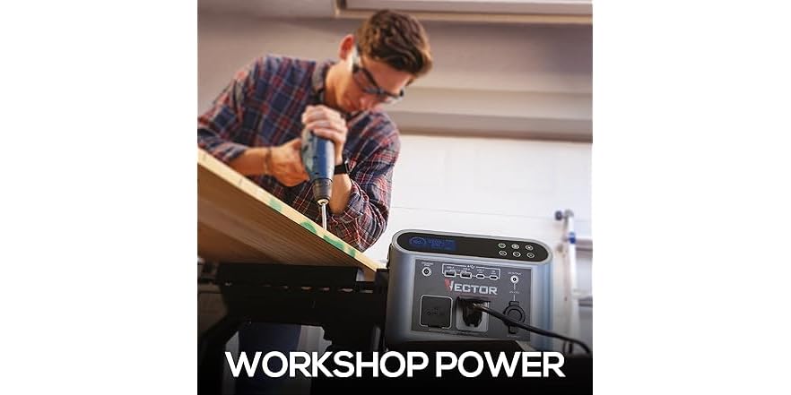 VECTOR VECLIPS4 500 Watt Portable Power Station