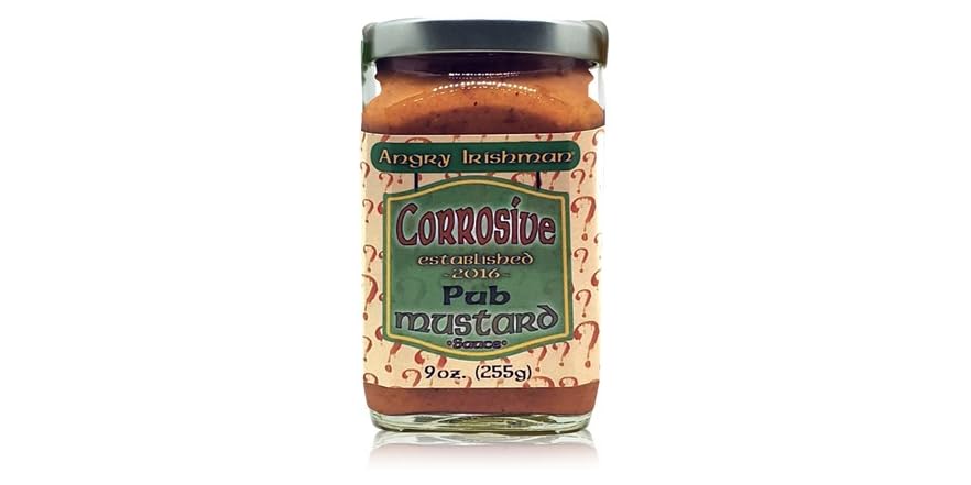 Angry Irishman Mustards- 8 Pack
