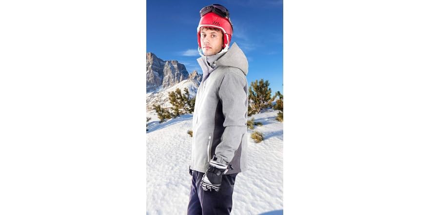 Andorra Medium Andorra Men's Ski Jacket Dark Grey/Lig