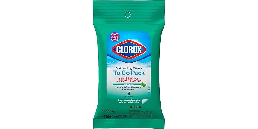 Clorox Disinfecting Wipes On The Go