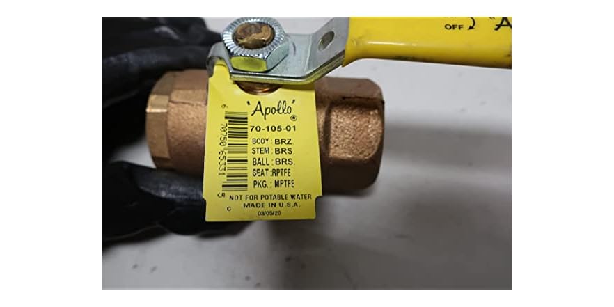 Apollo Bronze Ball Valve Inline 1"