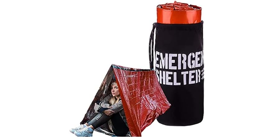 Emergency Shelter Tube Tent Survival Tarp