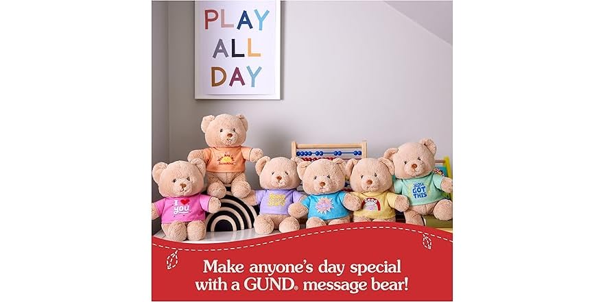 GUND “I'm The Big Brother” Sustainable Message Bear