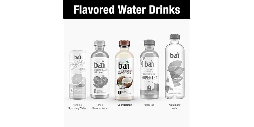 Bai Water Molokai Coconut (12-Pack)