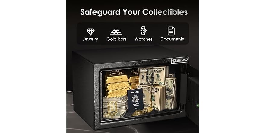 ADIMO BGX-M/D-20 0.5 Cuft Safe Box