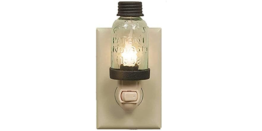 Mini Mason Jar Night Light