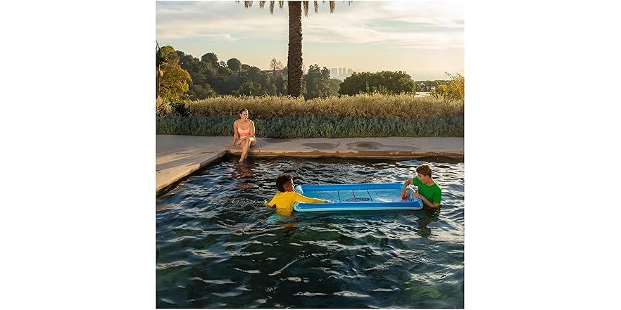 SwimWays Water Floating Table Hockey Set