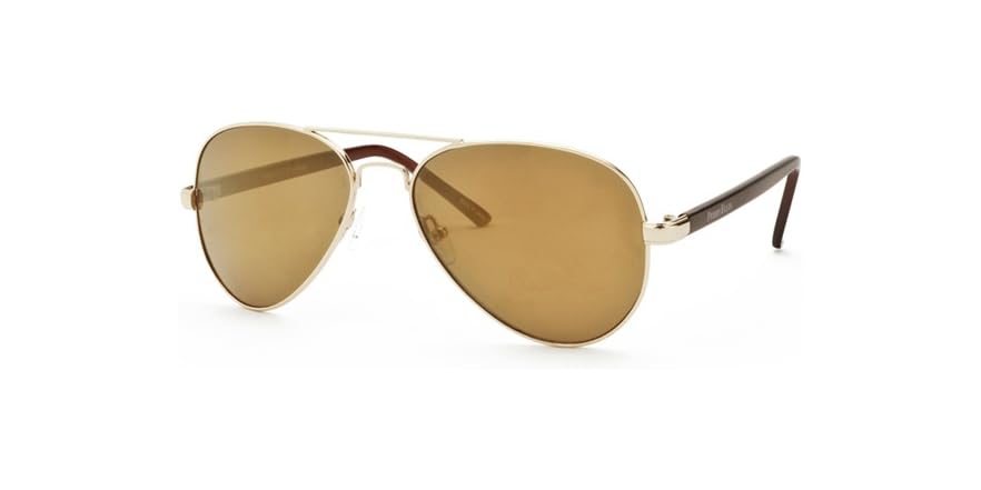 Perry Ellis Aviator 8 Gold/Brown
