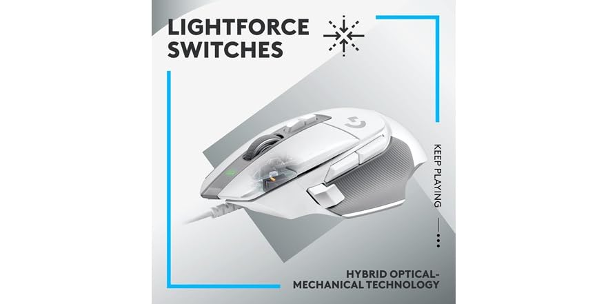 Logitech G502 X Wired Gaming Mouse