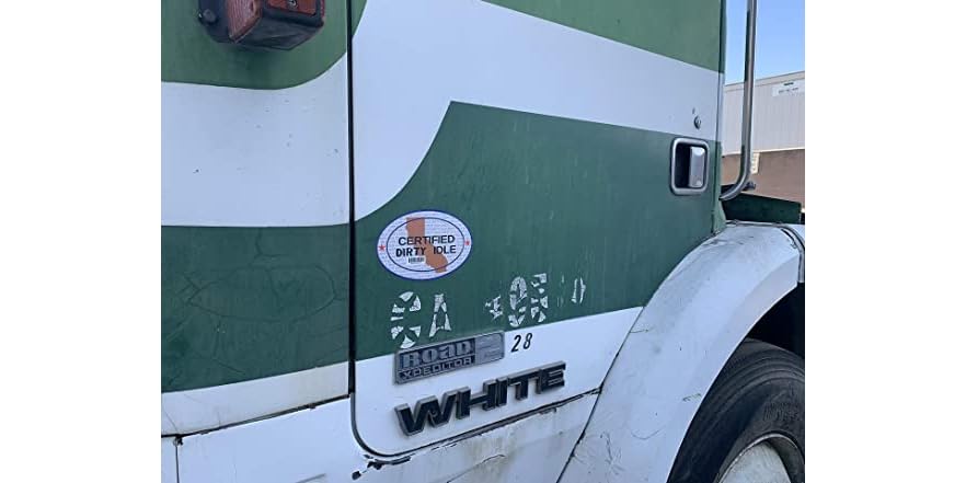 Fleet KCP Certified Dirty Idle Sticker