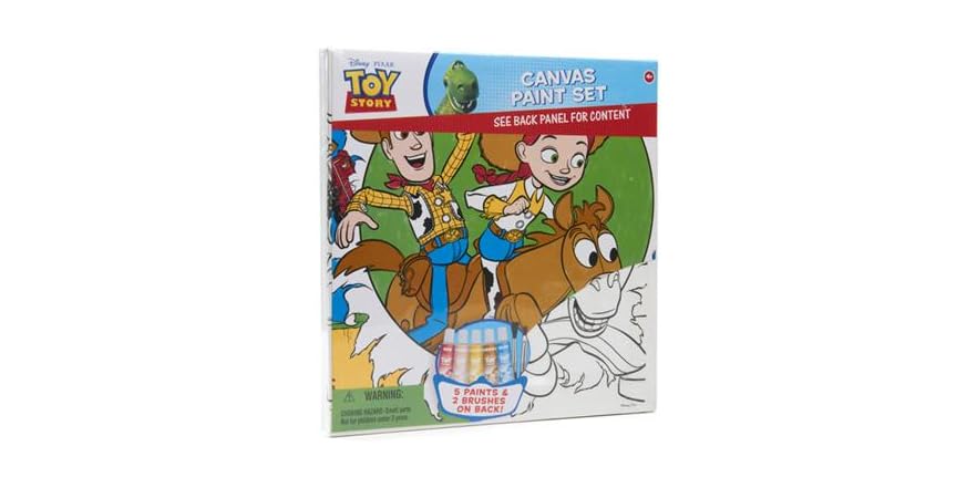 Disney Canvas Paint Set