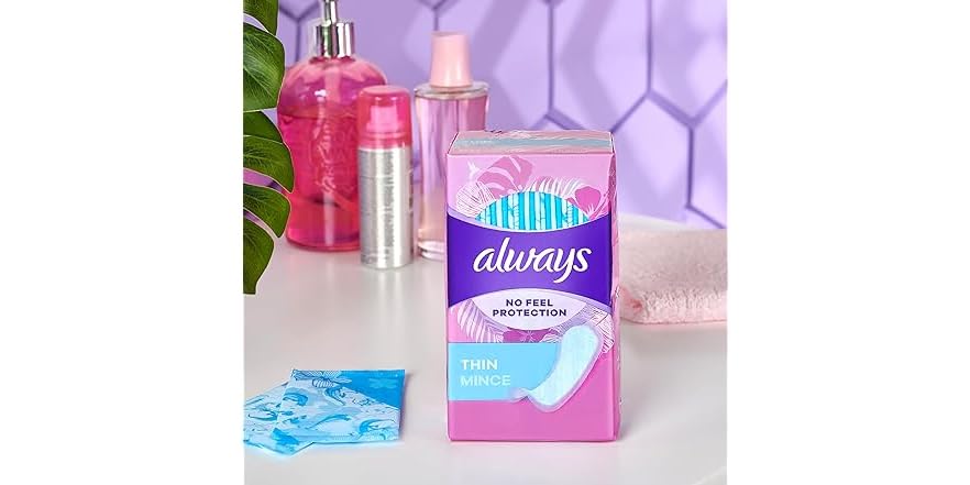 Always Daily Liners 162ct