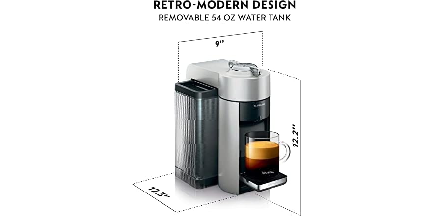 De'Longhi ENV135S Nespresso Vertuo Coffee and Es (Open Box)