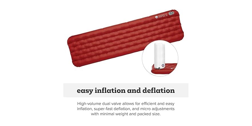 Big Agnes Rapide SL - Insulated Sleeping Pad, Long