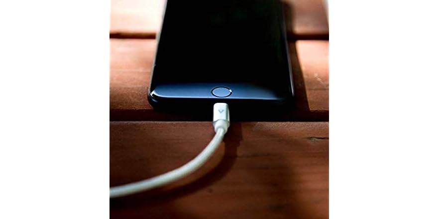 vCharged 12 foot USB Charging Lightning Cable