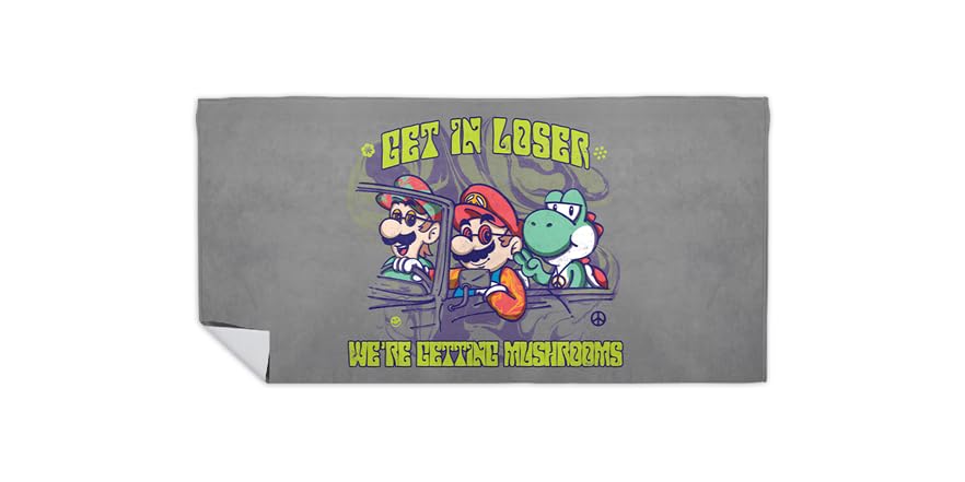 Mario Trip Beach Towel