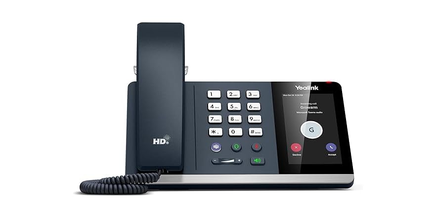 Yealink MP54 IP Phone - Corded - Corded - Desktop - Classic Gray