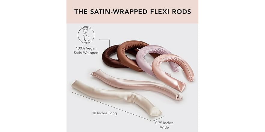 Kitsch Heatless Hair Curler 6ct