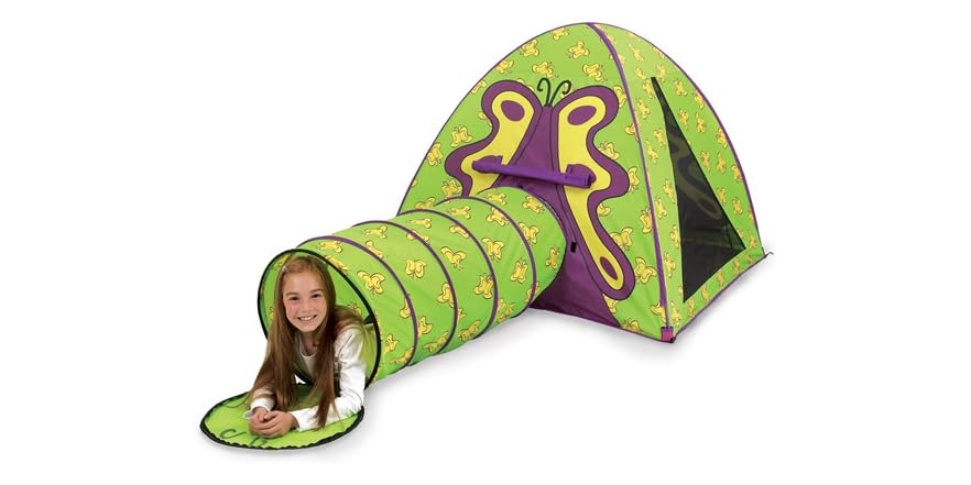 Butterfly Tent & Tunnel Combo