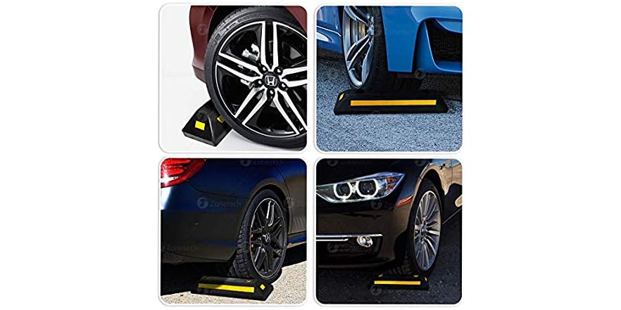 Car Parking Stoppers, 2-pack