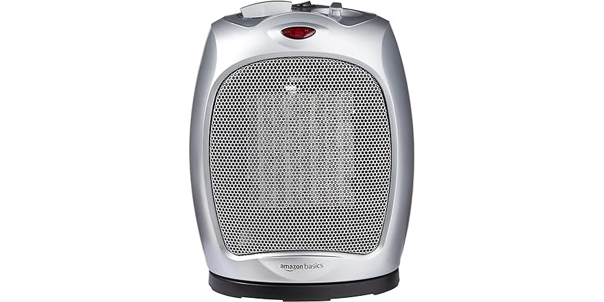 Amazon Basics 1500W Oscillating Heater