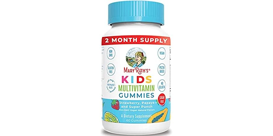 Mary Ruth Kids Multivitamin Organic Gummies