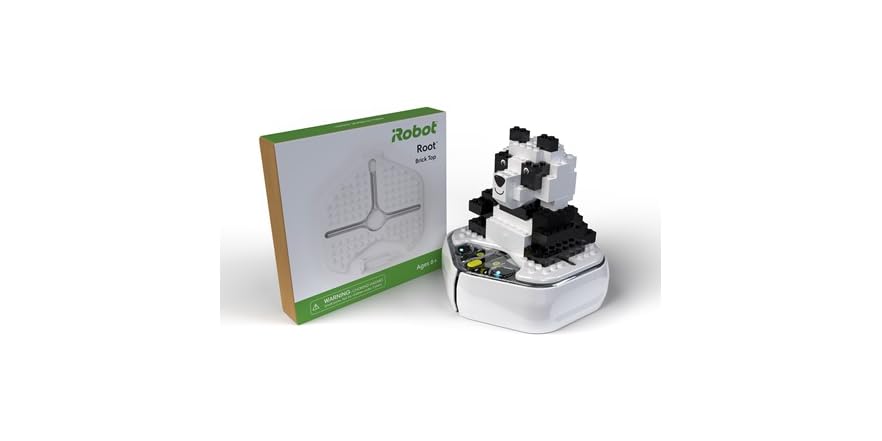 iRobot Root rt0 Coding Robot w/ Brick Top Bundle