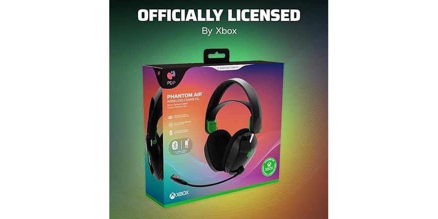 PDP Phantom Air Dual-Mode Wireless Gaming Headset
