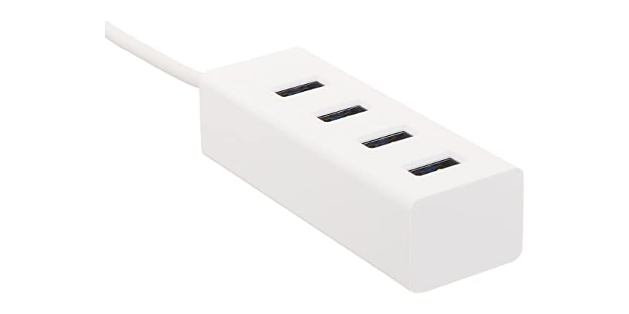 (5-Pack) Amazon Basics USB-C to 4 Port USB-A Adapter Hub