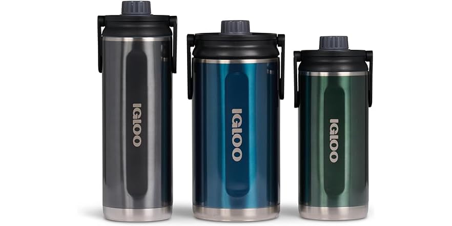 Igloo 46oz Stainless Steel Twist ‘n’ Chug