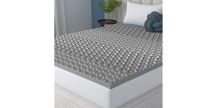 Vibe 2” Cool Pod Convoluted Topper, Queen