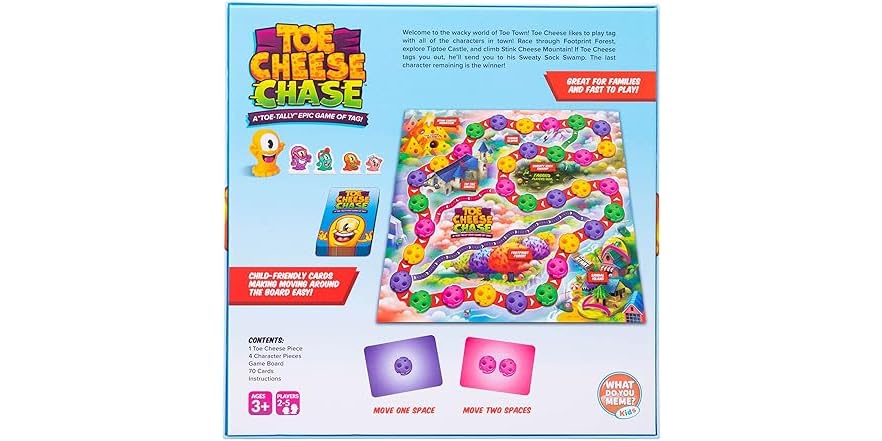 WHAT DO YOU MEME? Toe Cheese Chase