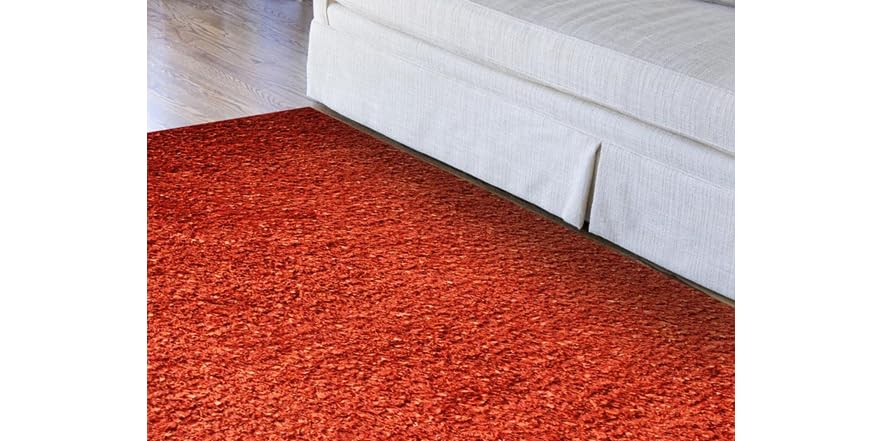 Ruby Red Area Rug - Multiple Sizes