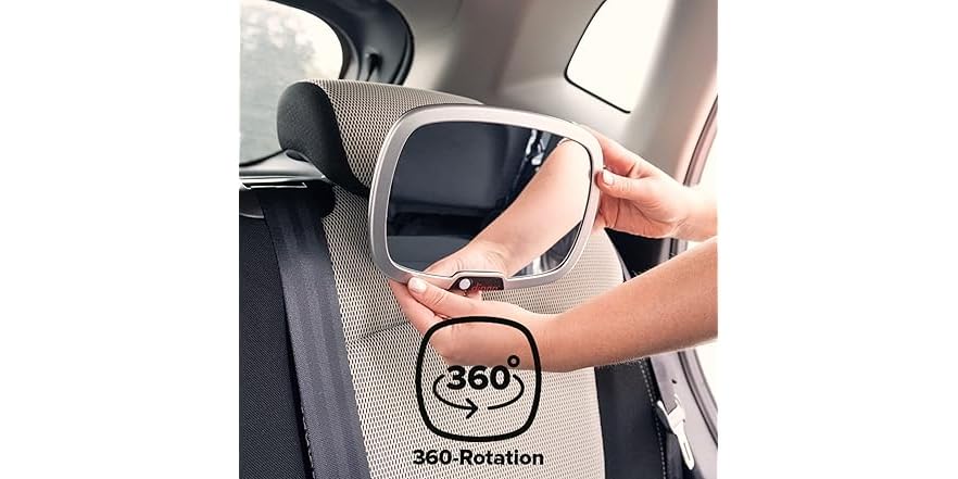 Diono Easy View Plus Baby Car Mirror wit
