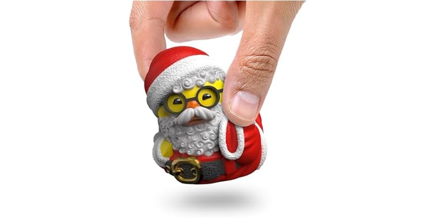TUBBZ Mini Santa Rubber Duck Figure
